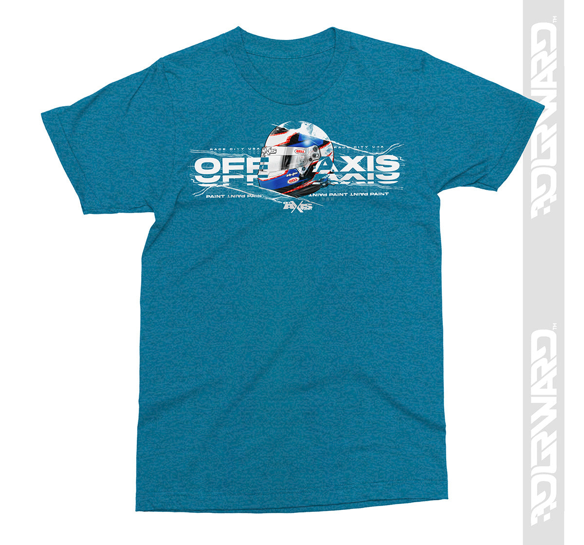 Adjusted Axis Tee-TEAL – ShopOffAxis